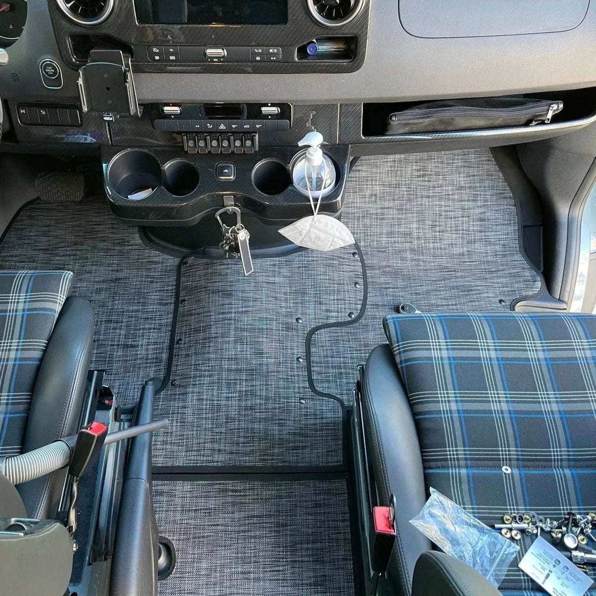 Inhabit Front Floor Mats for Sprinter VS30 - Owl Outdoors