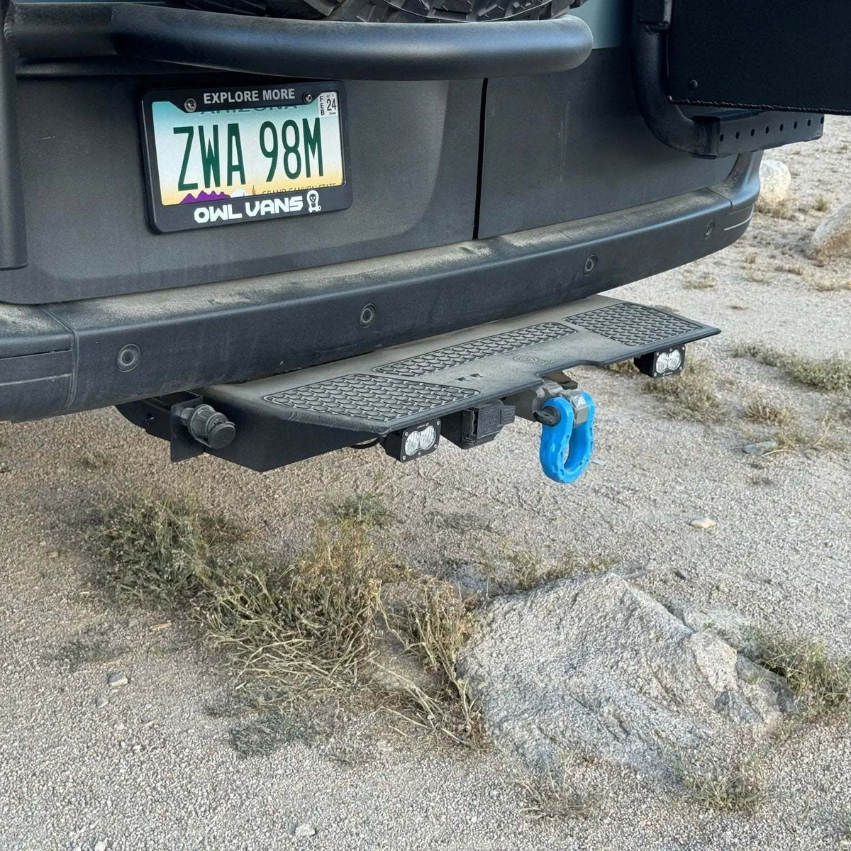Sprinter Hitch Step : Aluminum - Easy access for adventure vans by Owl