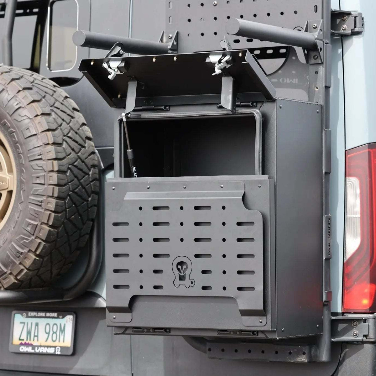 Van Storage Box : Monster 30 TIG Welded Aluminum - Owl Outdoors