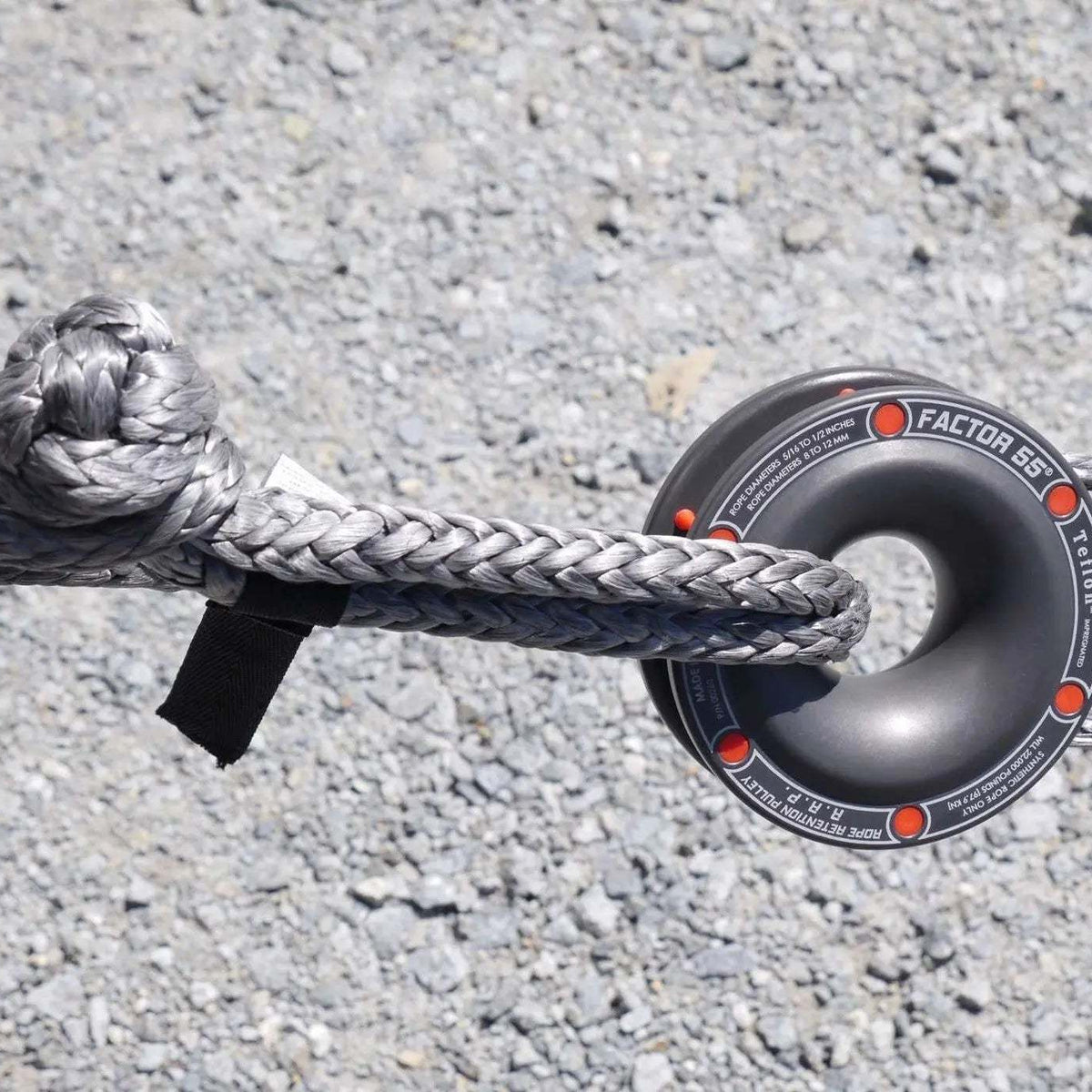 Factor 55 Rope Retention Pulley + Soft Shackle Combo - Owl Outdoors